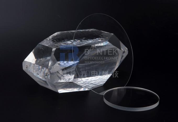 3 Inch Seedless Single Crystal Quartz Wafer AT-Cut Frequency Control ...