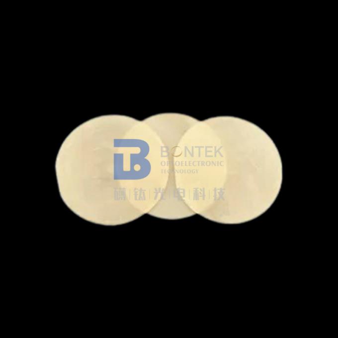 Point Group 32 Langasite Wafer Materials with Rounded Bevel Edge